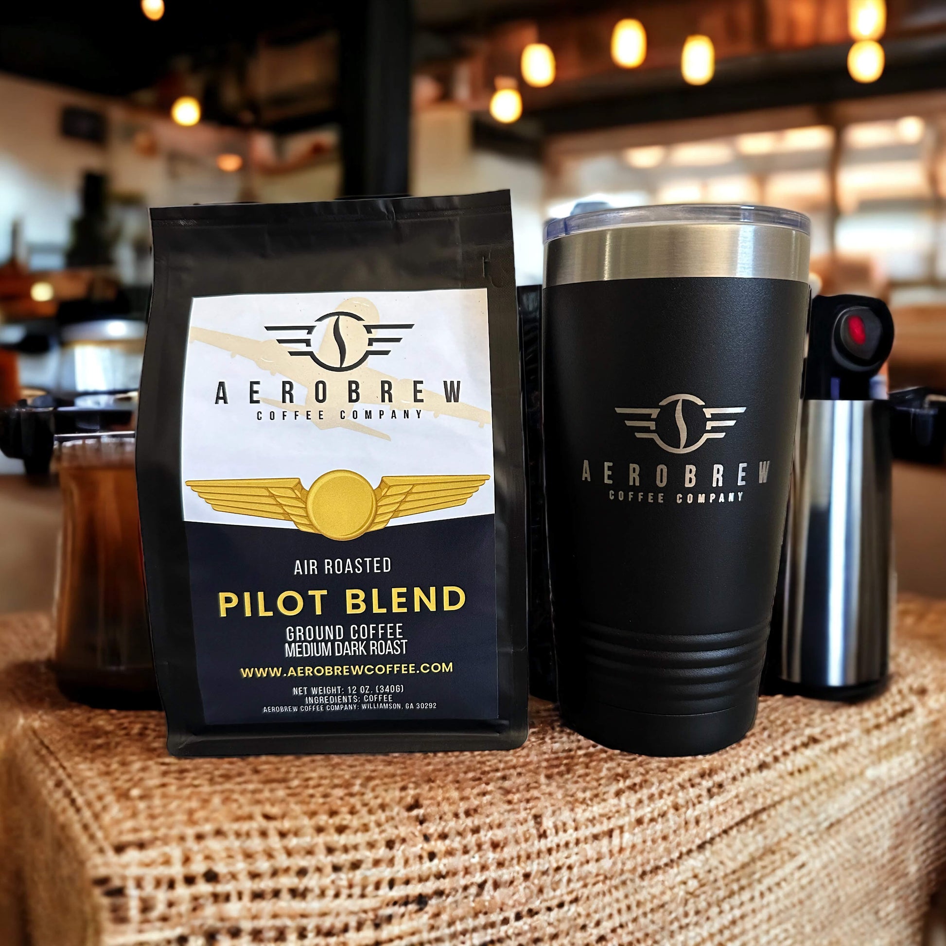 Pilot Blend (Medium/Dark) – AEROBREW COFFEE COMPANY